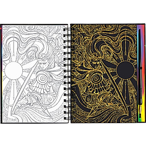 Scratch & Sketch Extreme Fantasy Art (Trace Along) (Scratch and Sketch Trace-Along)