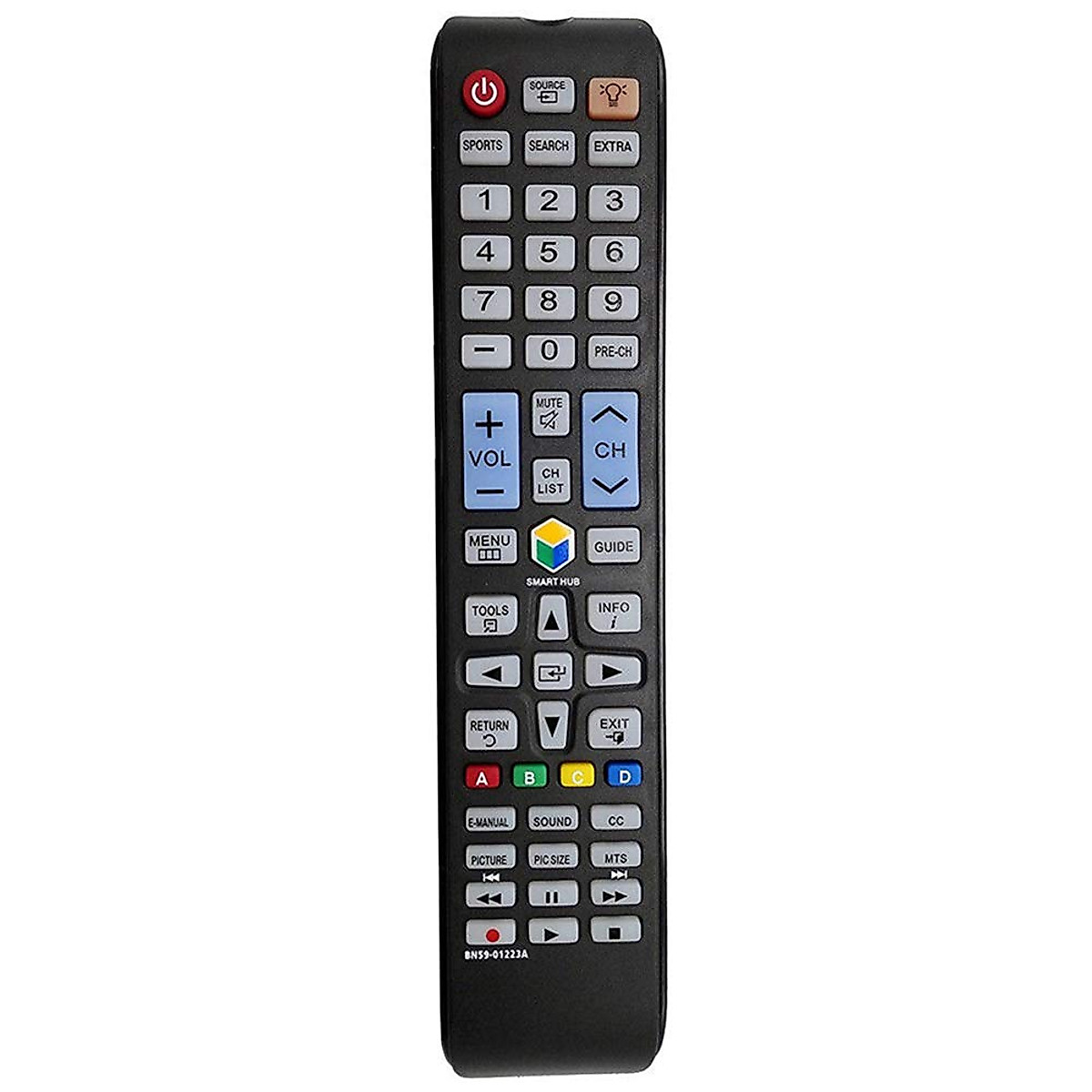 BN59-01223A Replace Remote fit for Samsung TV UN32J5500 UN32J5500AF UN32J5500AFXZA UN32J6300 UN32J6300AF UN32J6300AFXZA UN40J5500 UN40J5500AF UN40J5500AFXZA UN40J6300AFXZA UN40J6300 UN40J6300AF