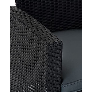 Cosco Outdoor Living 88529BGYE Malmo Patio Set, Black