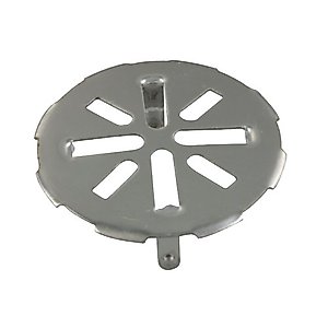 Danco 4” OD Snap-In Drain Strainer for 3” Pipes, Stainless Steel, 89160