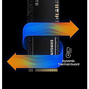 Samsung 970 EVO Plus SSD 1TB NVMe M.2 Internal Solid State Hard Drive, V-NAND Technology, Storage and Memory Expansion for Gaming, Graphics w/Heat Control, Max Speed, MZ-V7S1T0B/AM