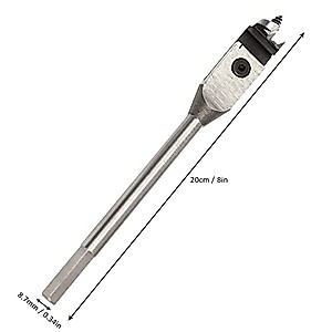 22-76Mm Adjustable Spade Bit Expansive Flat Woodworking Boring Drill Bit Set