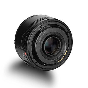 YONGNUO YN50mm F1.8 Lens Large Aperture Auto Focus Lens Compatible with Canon EF Mount EOS Camera