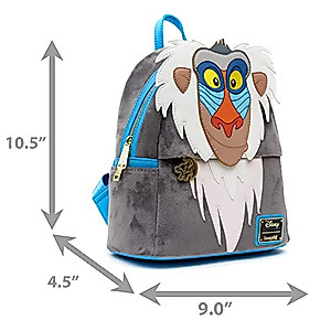 Loungefly Disney Mini Backpack, Disney The Lion King Rafiki