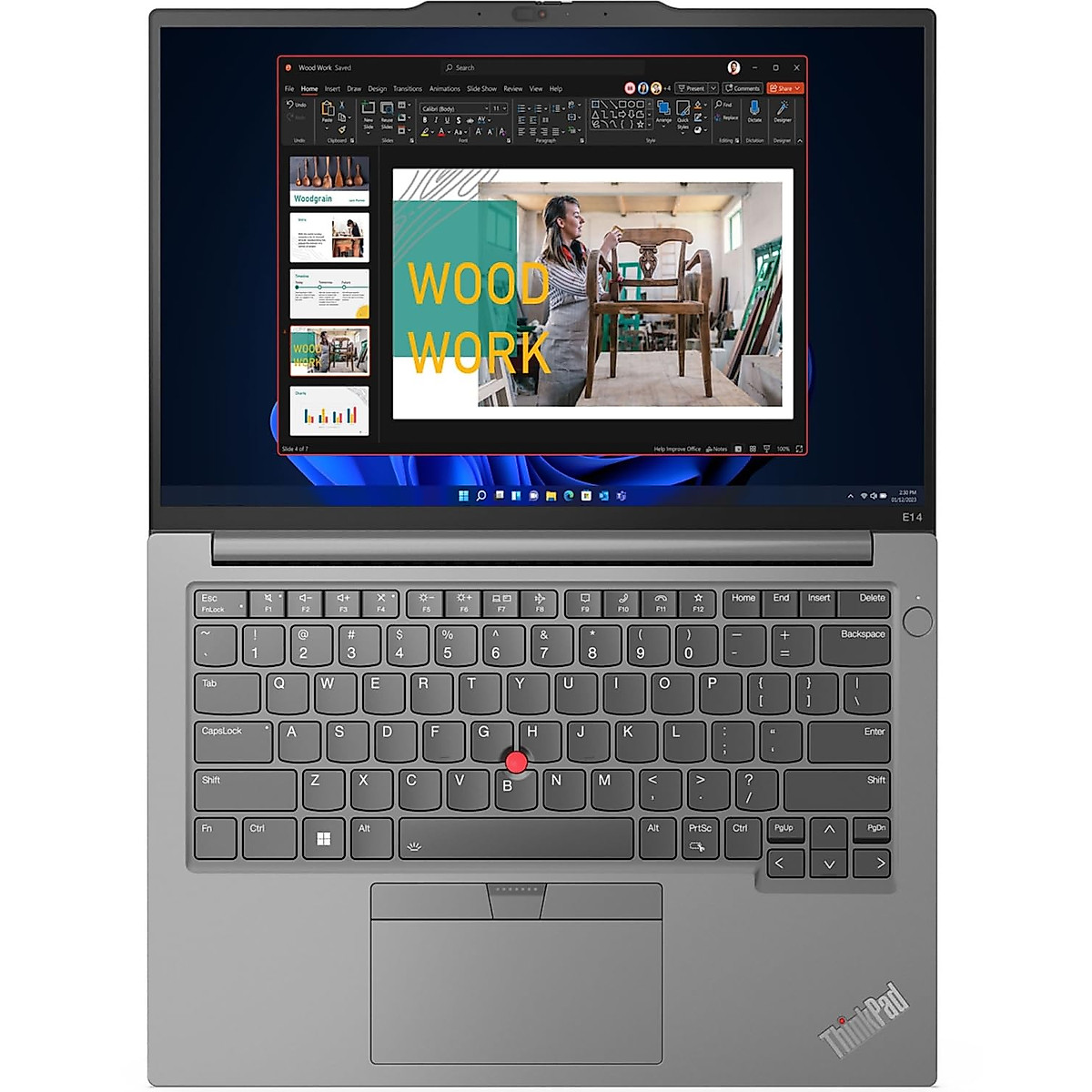 Lenovo ThinkPad E14 Business Laptop 14.0" FHD IPS Display (AMD Ryzen 5 7530U 6-Core, 16GB RAM, 512GB PCIe SSD, AMD Radeon, Backlit Keyboard, FP Reader, WiFi 6, Webcam, Win 10 Pro) with Hub