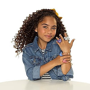 Disney ily 4EVER Dolls Disney 100 - Stitch 11.5" Tall with 13 Points of Articulation, Two Complete Mix-and-Match Outfits and Glittery Mickey Ring for You!