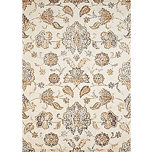 United Weavers Bridges Via Vicosa Linen 10x13 9'10" X 13'2" Area Rug, 9' 10" x 13' 2" (Model: 3001 00197 1013)