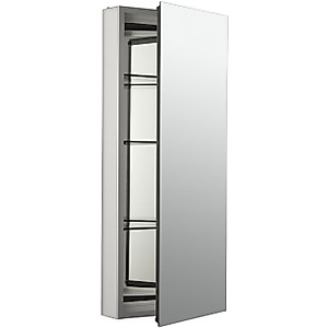 KOHLER 540479 Catalan Medicine Cabinet, Satin Anodized Aluminum