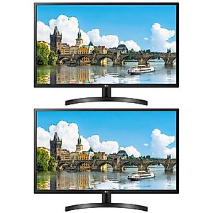 LG 32MN600P-B 31.5 inch Full HD IPS Monitor with AMD FreeSync 2 Pack
