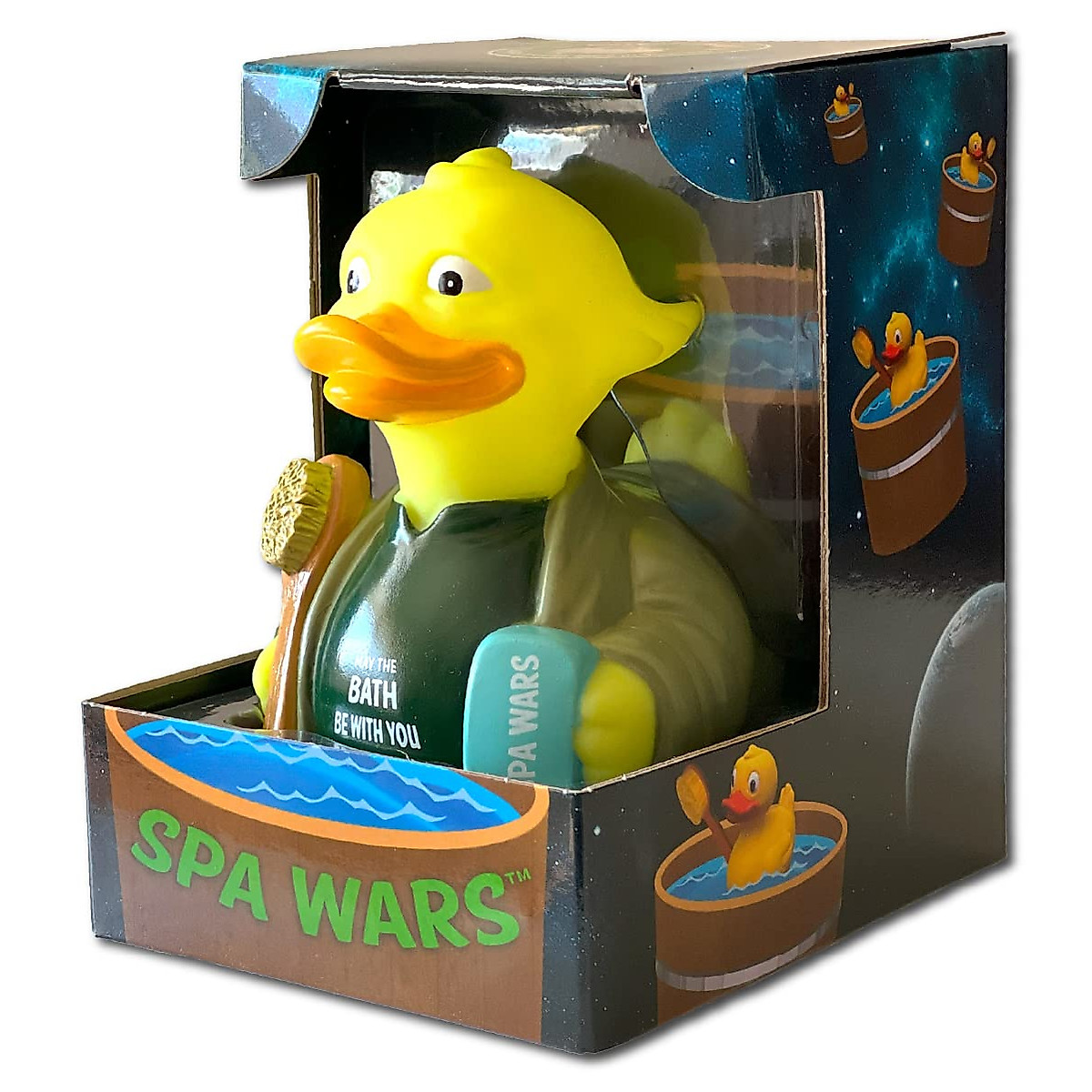 CelebriDucks - Spa Wars - Floating Rubber Ducks - Collectible Bath Toy Gift for Kids & Adults of All Ages