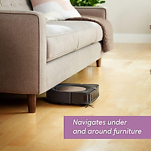 iRobot Roomba s9+ (9550) Robot Vacuum with Automatic Dirt Disposal- Empties itself, Wi-Fi Connected, Smart Mapping, Powerful Suction, Corners & Edges, Ideal for Pet Hair, Black