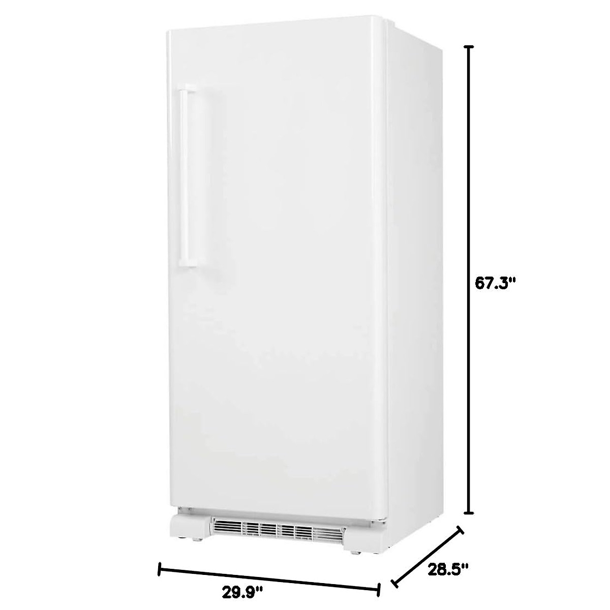 Danby DAR170A3WDD 30" Designer Series Apartment Size Refrigerator with 17 cu. ft. Capacity, Frost Free Operation, Precise Digital Thermostat and LED Lighting in White