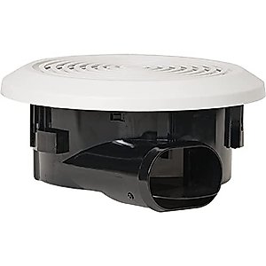 Ventline V2270-50 Breeze 360 Exhaust Fan - Non-Lighted, 50 CFM , White