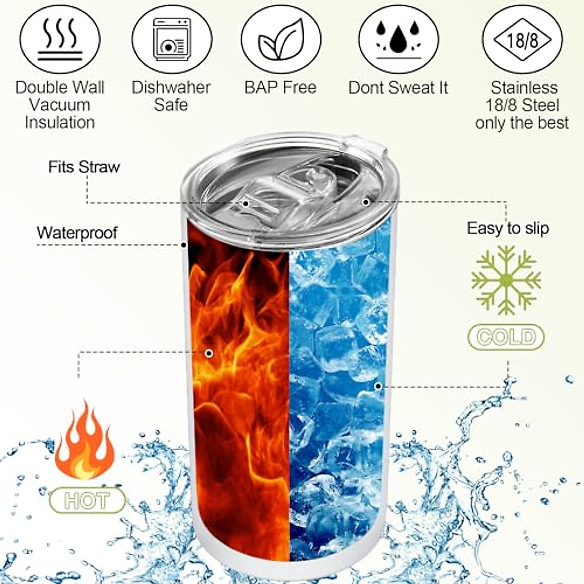 Potchen 30 Pack Sublimation Tumblers Bulk Blanks Straight Skinny Tumblers with Lids Sublimation Cups Stainless Steel Double Wall Vacuum Insulated Mugs DIY Gift Heat Press Machine(12 Oz)