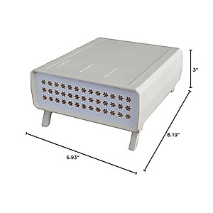 SIYUHO Negative ion Generator, High Output Air ionizer for Home - 200 Million ions/Sec, ionizer Air Purifier for Bedroom, Kitchen, Bathroom, Smoke Dust, Pets, Odor, Eliminator
