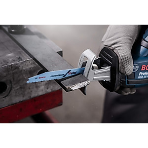 Bosch Professional 260925C109 2 TLG. Säbelsägeblatt (für Metall, Zubehör Säbelsäge) 2-Piece Set. Reciprocating Blade, Accessory Sabre Saw