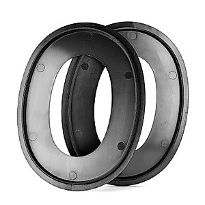 JOYSOG Ear Pads Cushions Replacement Silicone Earmuffs Covers for 3M WorkTunes Connect/Peltor/Tactical 100/300/500/Shot Gunner II/Sound Trap/Swat Tac/Tactical 6-s/Tacticalpro/Peltor X1A-X5A (1 Pair)