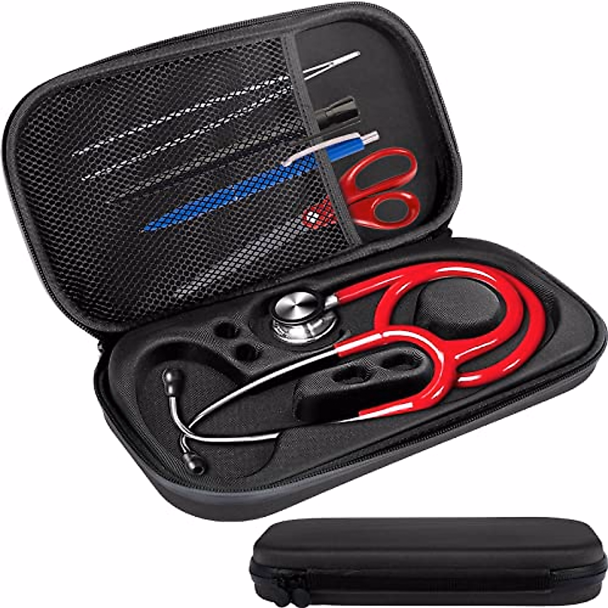 Carrying Stethoscope Case, Portable Stethoscope Bag Compatible with Littmann Classic III, Fit for Nurses,Doctor and Students