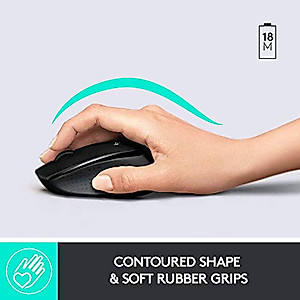 Sceptre E225W-19203R 22" Ultra Thin 75Hz 1080p LED Monitor 2X HDMI VGA Build-in Speakers & Logitech MK345 Wireless Combo â€“ Full-Sized Keyboard with Palm Rest and Comfortable Right-Handed Mouse