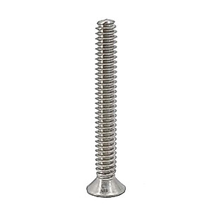 FixtureDisplays® 6-32 X 1-1/8" Stainless Flat Head Machine Screws, Full Thread, Phillips Drive, Stainless Steel 18-8, Machine Thread 314899-NPF