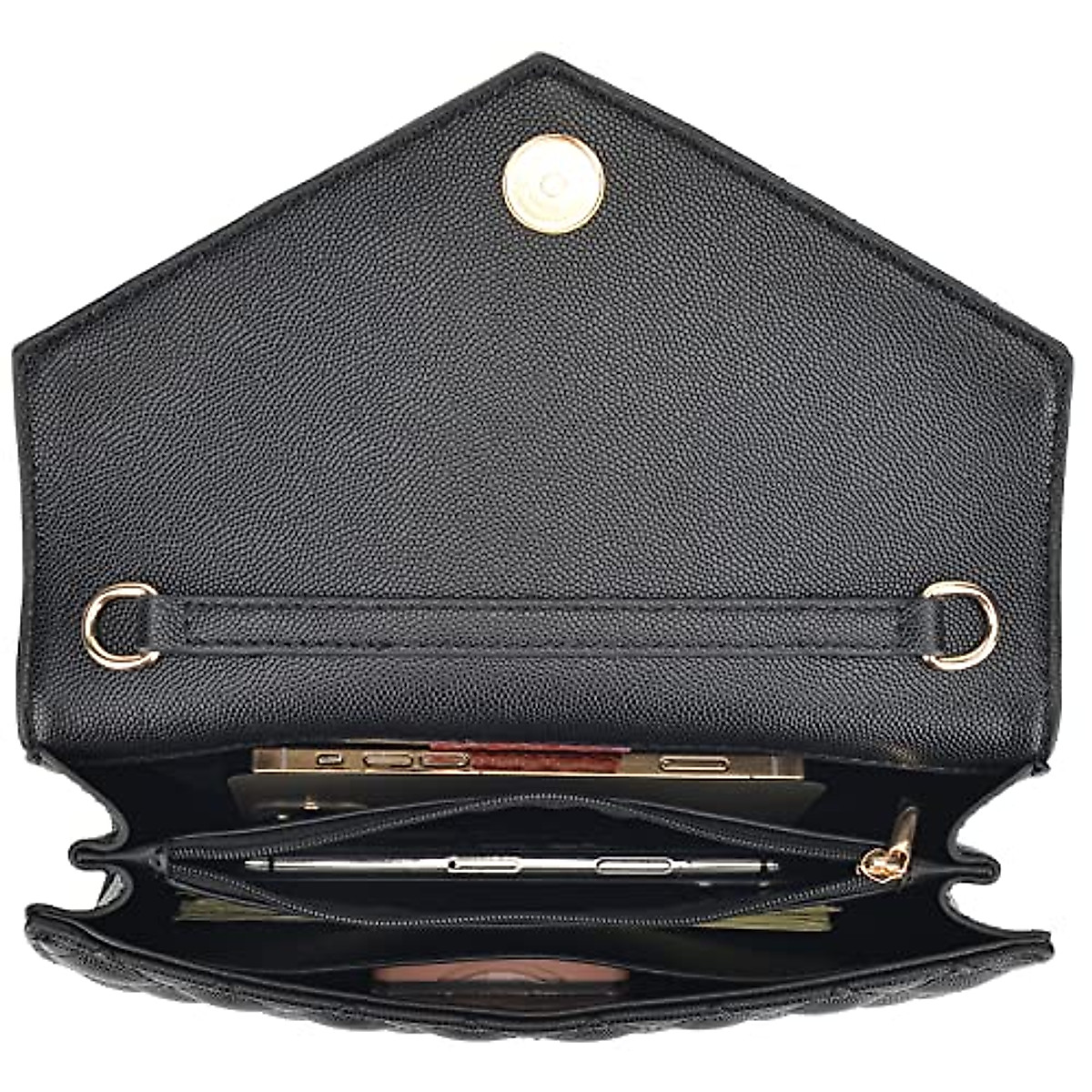 lola mae Clutch Bag Evening Purse Chain Shoulder Crossbody Strap