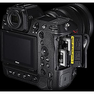 Nikon Z9 FX-Format Mirrorless Camera Body with FTZ II Mount Adapter (1669) + 32GB XQD Memory Card + Editing Software + Camera Bag + 12" Tripod + Cleaning Kit (Renewed)