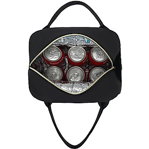 CAMTOP Lunch Box for Women Insulated Lunch Bag Lunchbox Cooler Thermal Leakproof Quilted Reusable Lunch Tote Bag for Work School Travel Picnic