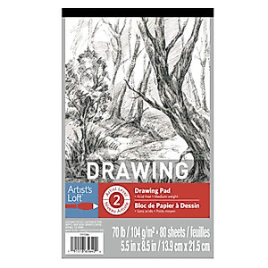 Drawing Pad by Artist's Loft | 5.5" x 8.5" (13.9cm x 21.5cm)