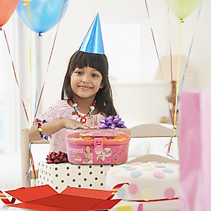 BIRANCO. Pop Beads, Jewelry Making Kit - Arts and Crafts for Girls 3-7 Years Old, Snap Beads Toys - Necklace, Bracelet, Ring Creative DIY Set - 520 pcs