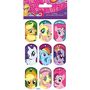 My Little Pony Stickers for Girls Bundle ~ 175+ My Little Pony Party Favors for Goodie Bag Fillers Featuring Cutie Marks | MLP Party Supplies Decorations