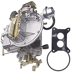 Carburetor 2100 2150 A800 2 Barrel Carburetor Compatible with Jeep Engine F100 F250 F350 360 Cu ,Compatible with Ford 289 302 351Cu With Electric Choke Mounting Gasket