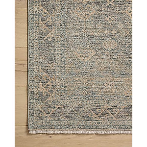 Loloi Angela Rose x Blake Collection BLA-01 Sky/Beige, Transitional 5'-3" x 7'-6" Area Rug
