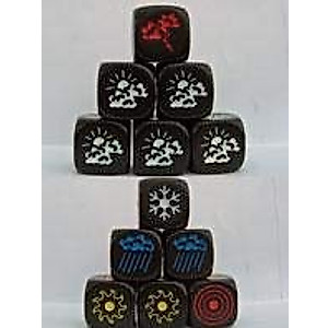 Weather Dice (2 Sets) - (4 dice Total)