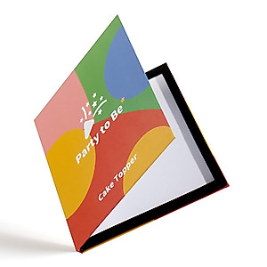 Party to Be Mr & Mrs Wedding Cake Topper in Wood (Design 04)