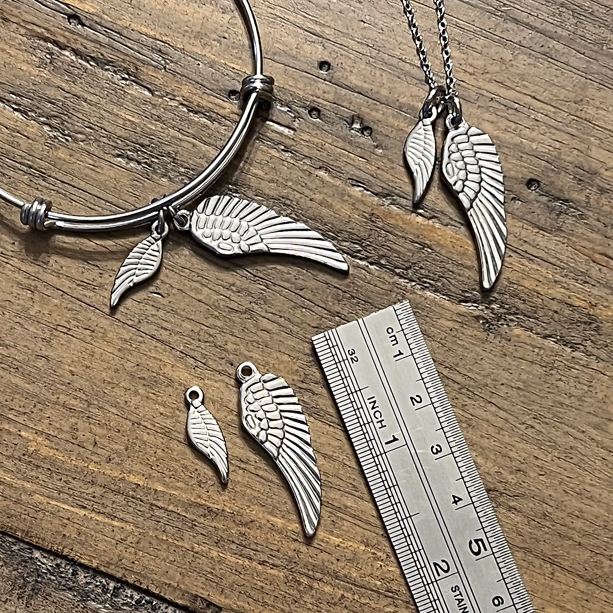Loss of Brother Memorial Necklace, Photo Jewelry with Picture Charm, Condolence Gift for Brother in Heaven, Angel Wing Remembrance Jewelry