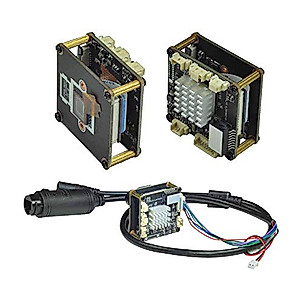 BlueFishCam Indoor 8MP POE IP Camera with IR-Cut POE Network Camera Module 4K IP Security Board Camera for DIY/Repair/Upgrade (8MP-4K, 3.6mm)