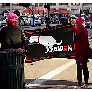 Aliurye--BIDEN Flag 3X5 FT，2 Sturdy Brass Buckles100%Polyester Not Easy To Fade. (black3)