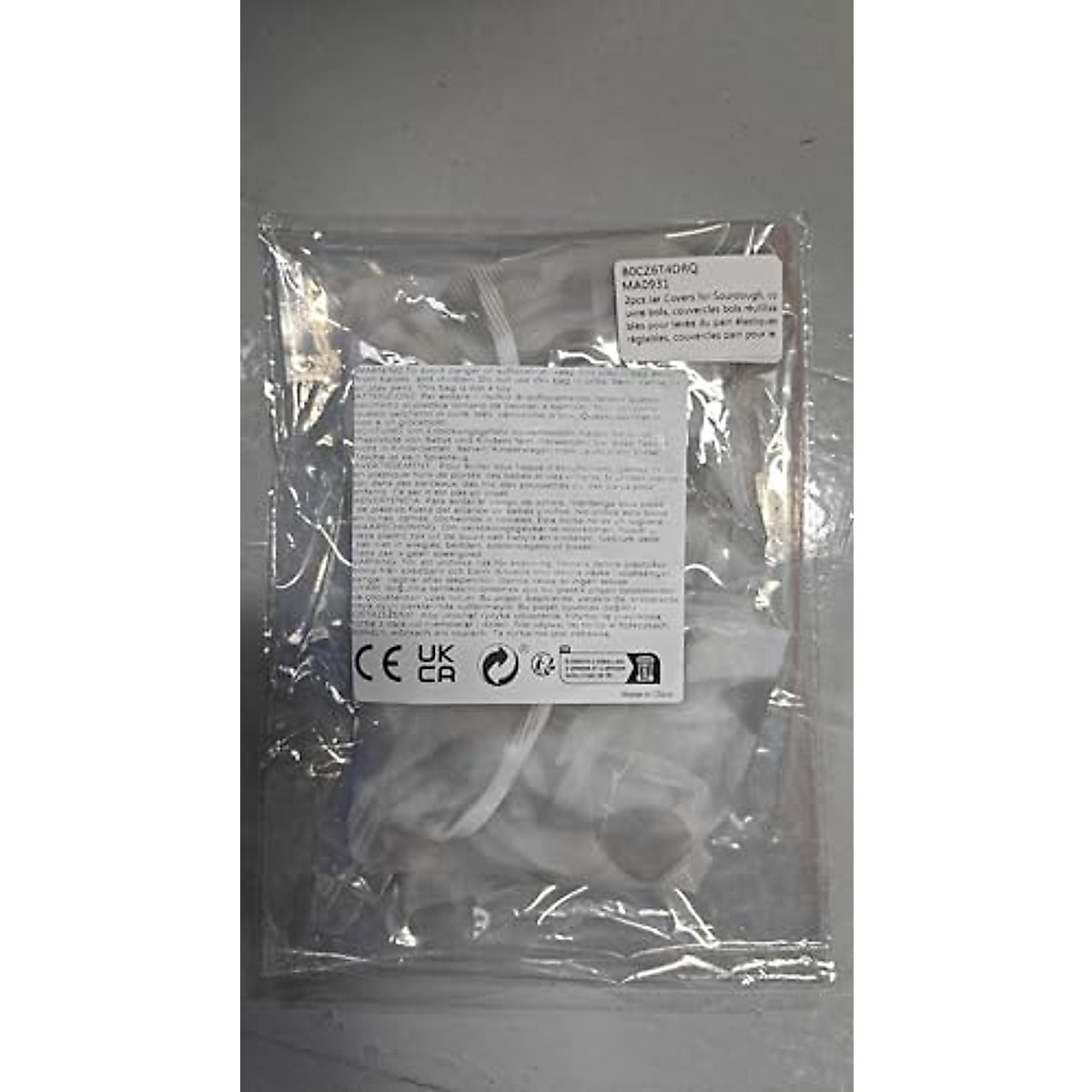 2Pcs Bowl Covers, Bread Proofing Cover Reusable Bowl Covers for Bread Proofing, Bread Cover for Rising Adjustable Elastic Bowl Covers, Bowl Covers for Bread Rising Sourdough Proofing Covers