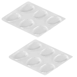 12 Pieces Drum Dampeners Drum Damper Gel Pads Drum Mute Silicone Drum Silencers for for Drums Tone Control Cymbals (Transparent)