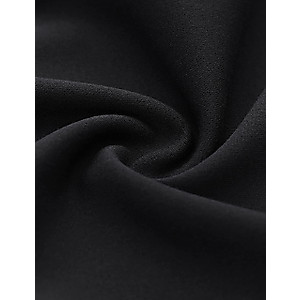 CRZ YOGA Womens Brushed Naked Feeling Workout Leggings 25" - High Waisted Gym Athletic Tummy Control Yoga Pants with Pockets Black X-Large