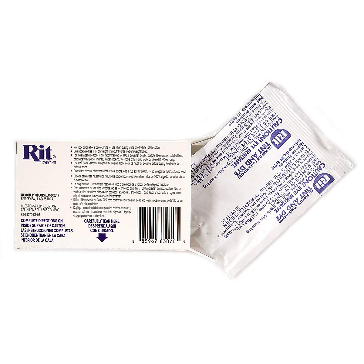 NAKOMA PRODUCTS 0340193 Rit Dye Powder Petal Pink