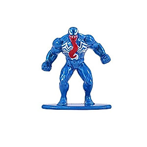Jada Toys 253225016 Marvel Other Venom Set of 20 Collectible Figures, Wave 4, 20 Pieces/Set, Die-cast, 4 cm, Multicoloured