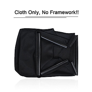 Braveboy 81320-VL0-P00 Lawn Mower Grass Bag, Compatible with H-onda, for HRR Series Mower HRR216K8 HRR216K9 HRR216K10 HRR216K11 - (Without Grass Catcher Frame)