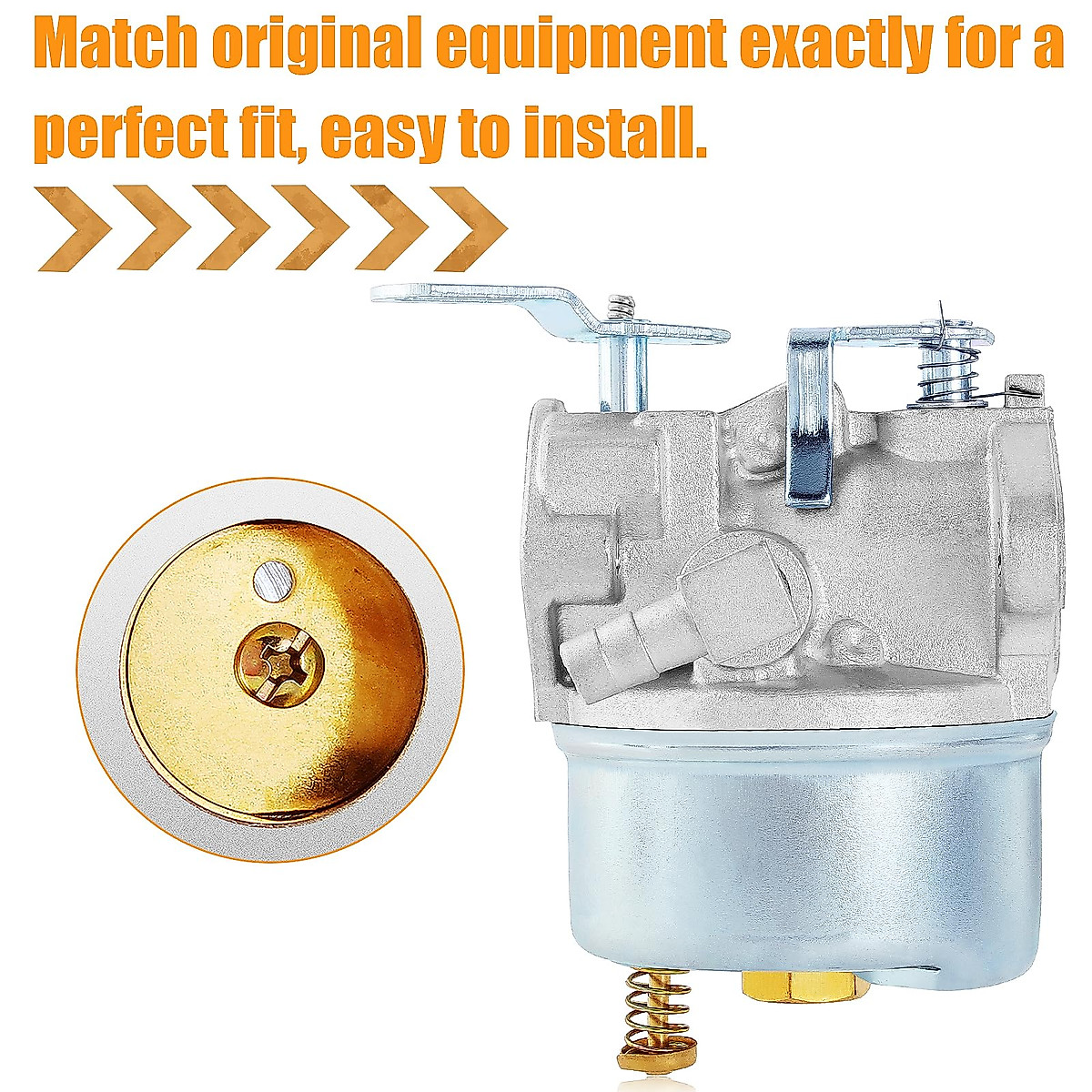 QAZAKY 640298 Carburetor Compatible with Tecumseh OH195SA 5.5HP OHSK70 7HP 4-Cycle Snowblower 2-Stage Craftsman Toro 38571 38575 38576 38577 CCR 6053 Snowthrower Ariens 932036 932504 ST524 50-666