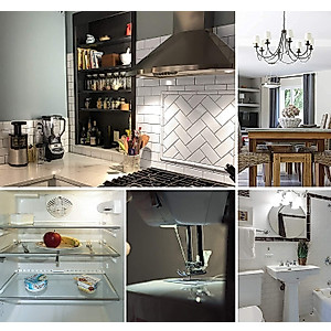 HXMLIHB E17 LED，8W Microwave Oven Bulb，80W Halogen Equivalent ，Dimmable E17 Bulb for Microwave Oven Over Stove Appliance，800Lm, AC110V/130V，Daylight White 6000K(Pack of 2)