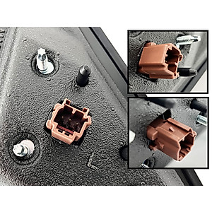 APA Replacement Door Mirror Power Non-Heated for 2005-2009 for MUSTANG Driver Left Side FO1320243 6R3Z17683AA