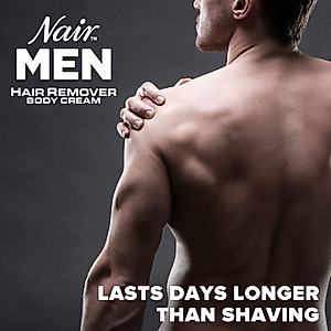 Nair Men's Hair Removal Cream, Body Hair Remover for Men, 13 Oz Bottle