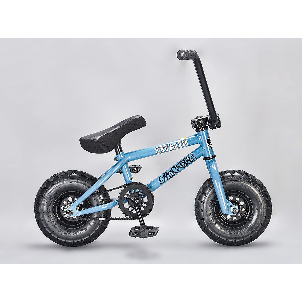 Rocker BMX Mini BMX Bike iROK+ Spotty RKR - Blue Mini BMX Freestyle Bicycle