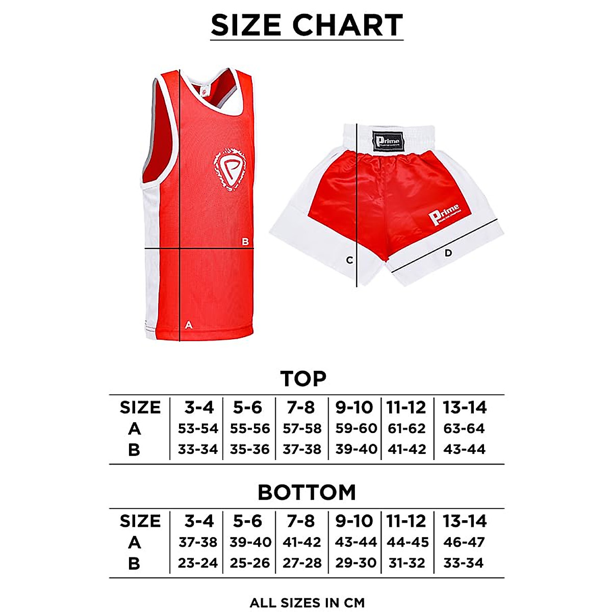 Prime Sports Kids Boxing Uniform Set Top & Shorts 2 Pcs Top and shorts Boxing Clothes for Kids Boys/Girls Satin Fabric For 03 to 14 Years(7-8 Years, Black)