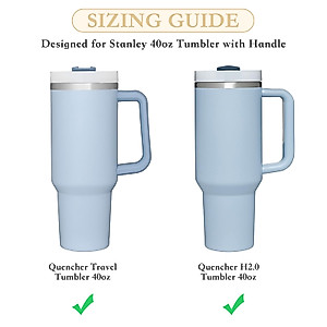 MEETI Snack Bowl for Stanley Cup, Reusable Snack Ring Compatible with Stanley Quencher H2.0 30OZ / 40OZ Tumbler with Handle, Stanley Cup Accessories, Snack Bowl (Cream, 40OZ)